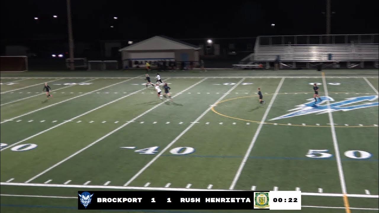 Brockport vs Rush-Henrietta High School | Girls' Varsity Soccer - YouTube
