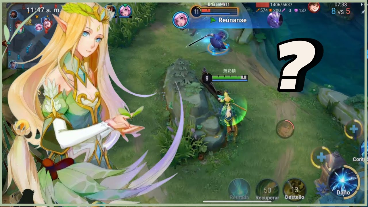 Honor of King Princess frost A beautiful elf skin -(wang zhaojun) hok ...