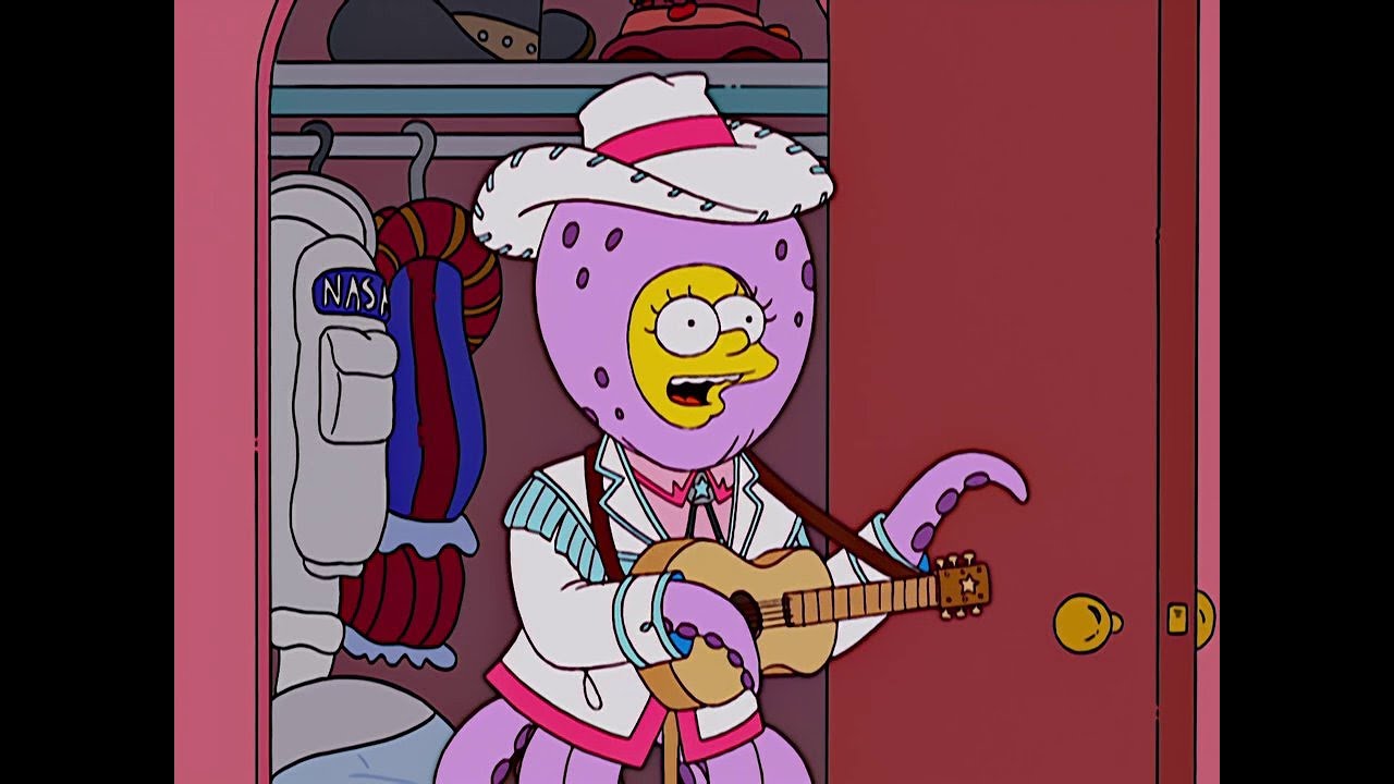 The Simpsons – Country-Western Octopus - YouTube
