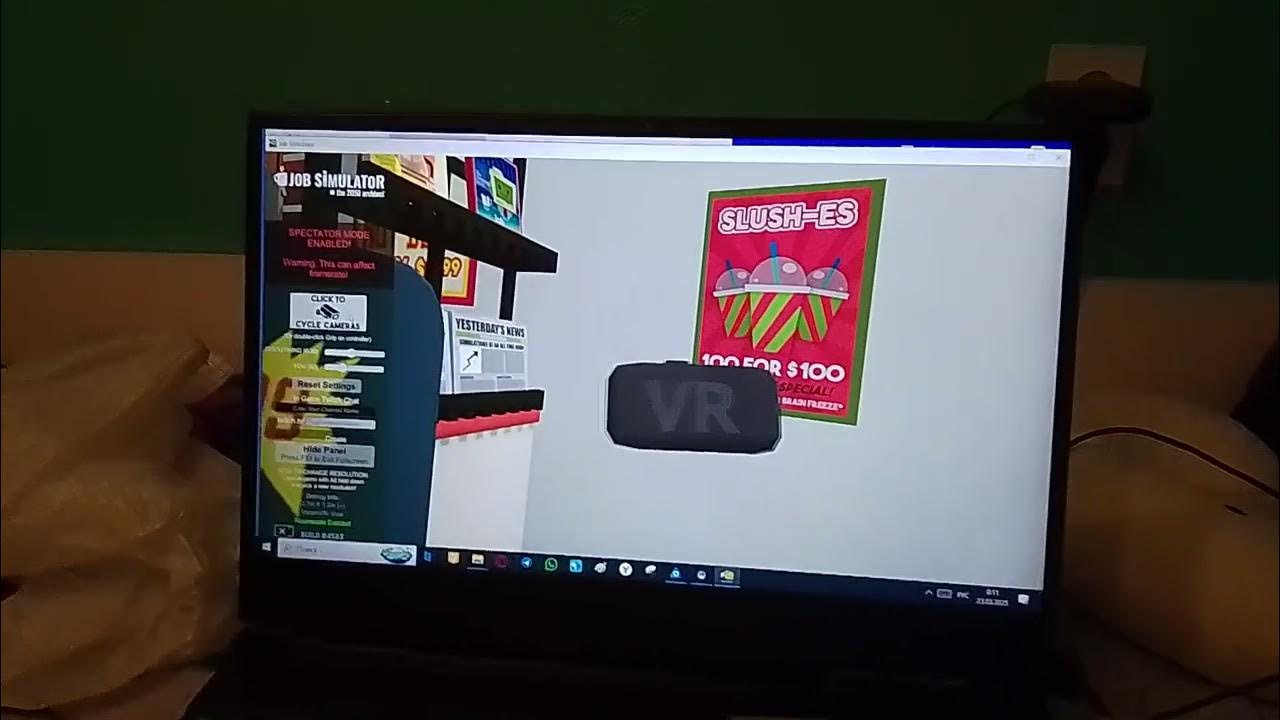 ЕГОР В VR (VR job simulator) - YouTube