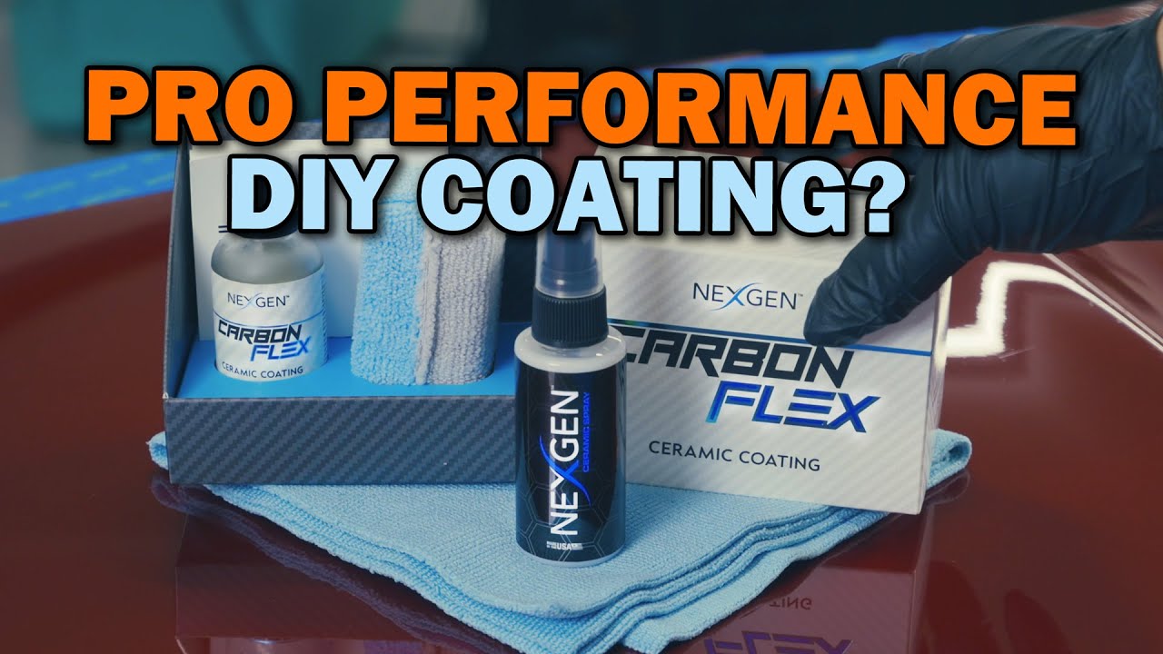 Nexgen Carbon Flex Ceramic Coating | Professional Grade? - YouTube