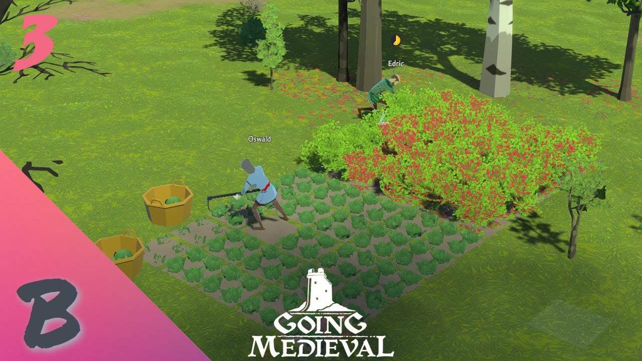 Going Medieval | Management colony builder | Pt 3 Building a Cellar ...