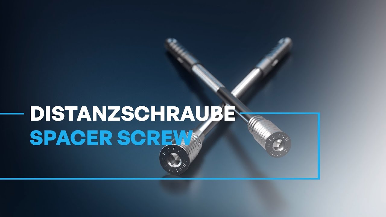 REISSER Distanzschraube RDS | REISSER Spacer Screw RDS - YouTube