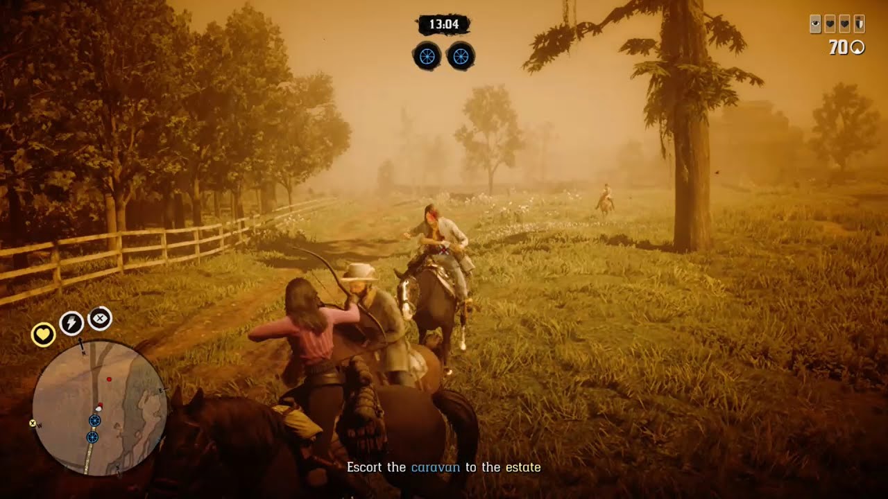 Red Dead Redemption 2 Online - Caravan Escort from Saint Denis to ...