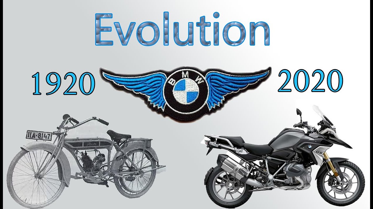 Evolution of BMW Motorcycles 1920 - 2020 - YouTube