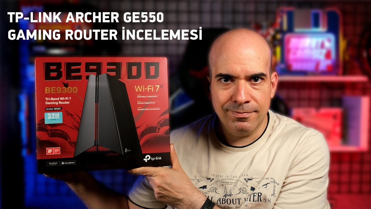 TP-Link Archer GE550 Gaming Router İncelemesi / 5 Gbit ve WiFi 7 - YouTube