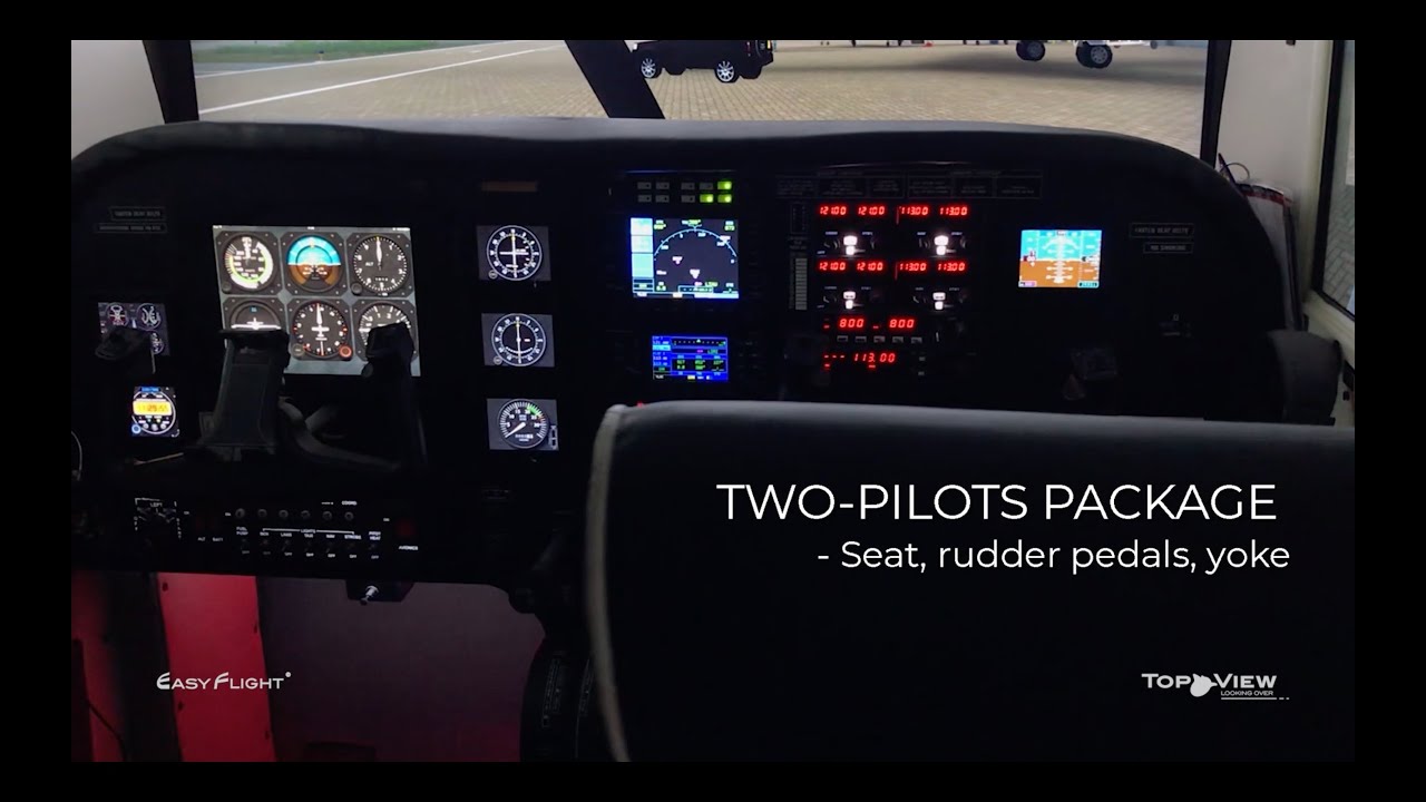 TopView EasyFlight - Cockpit simulator: All the necessary equipment for ...