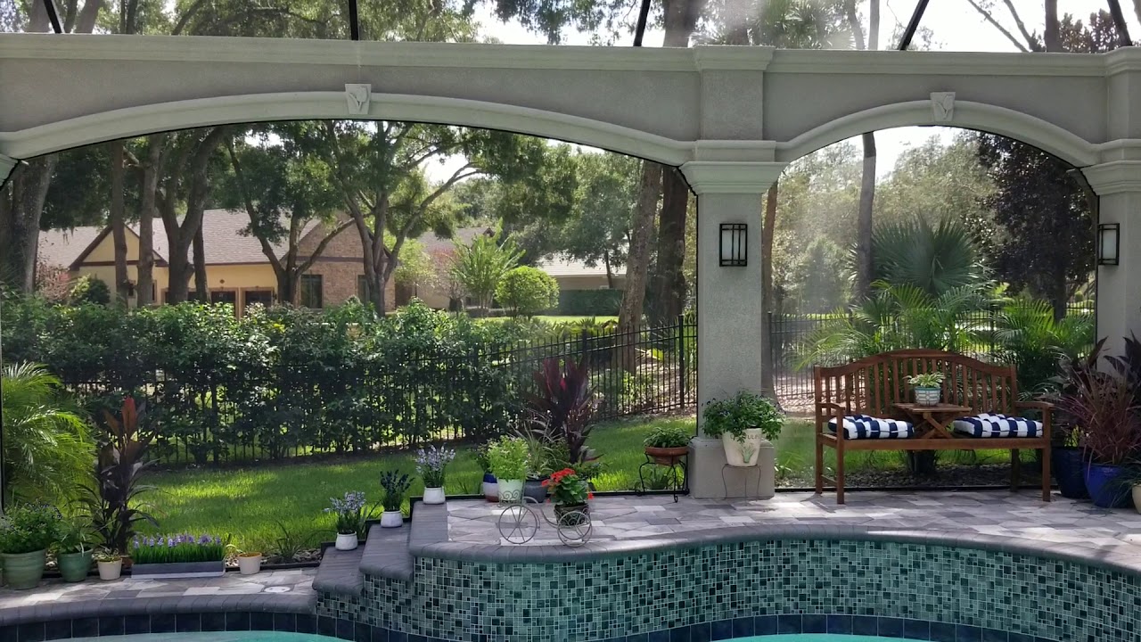 Panoramic View Pool Enclosure - YouTube