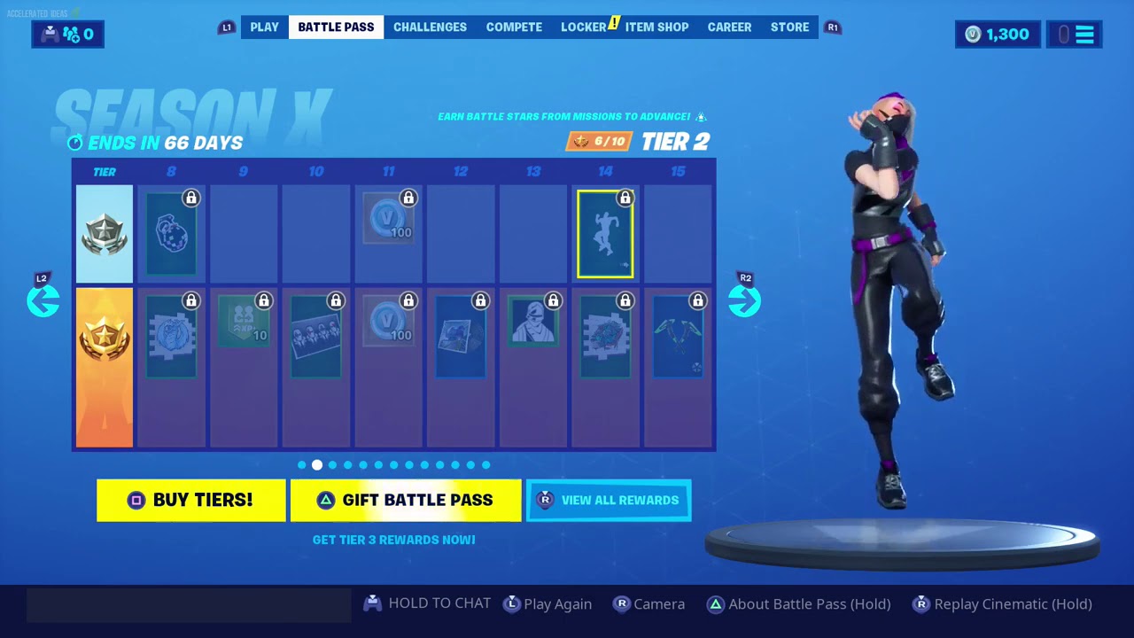 Fortnite - Tra la la Emote Extended (1 HOUR ) - YouTube