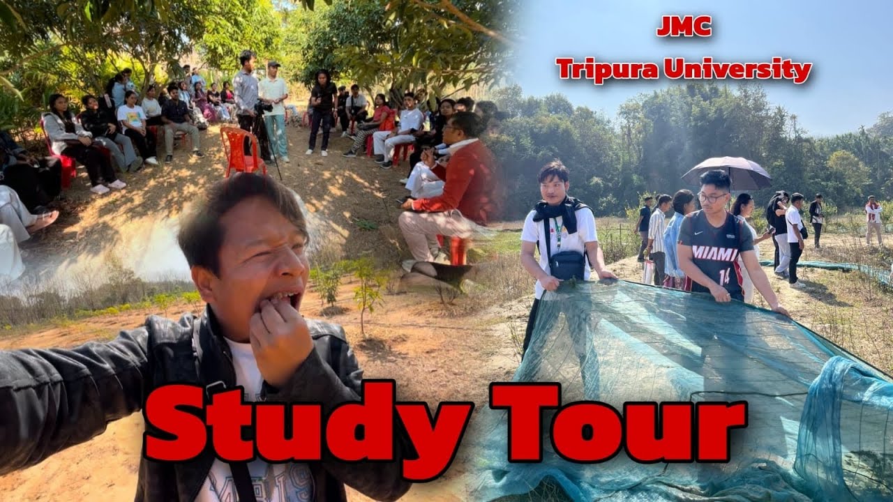 Went for my First Study ever 😊 Tripura University Journalism And Mass ...