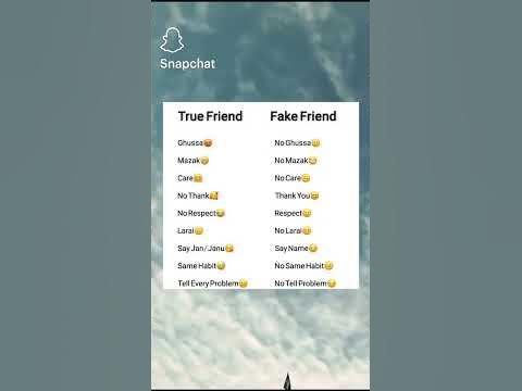 #True Friend VS Fake Friend# - YouTube