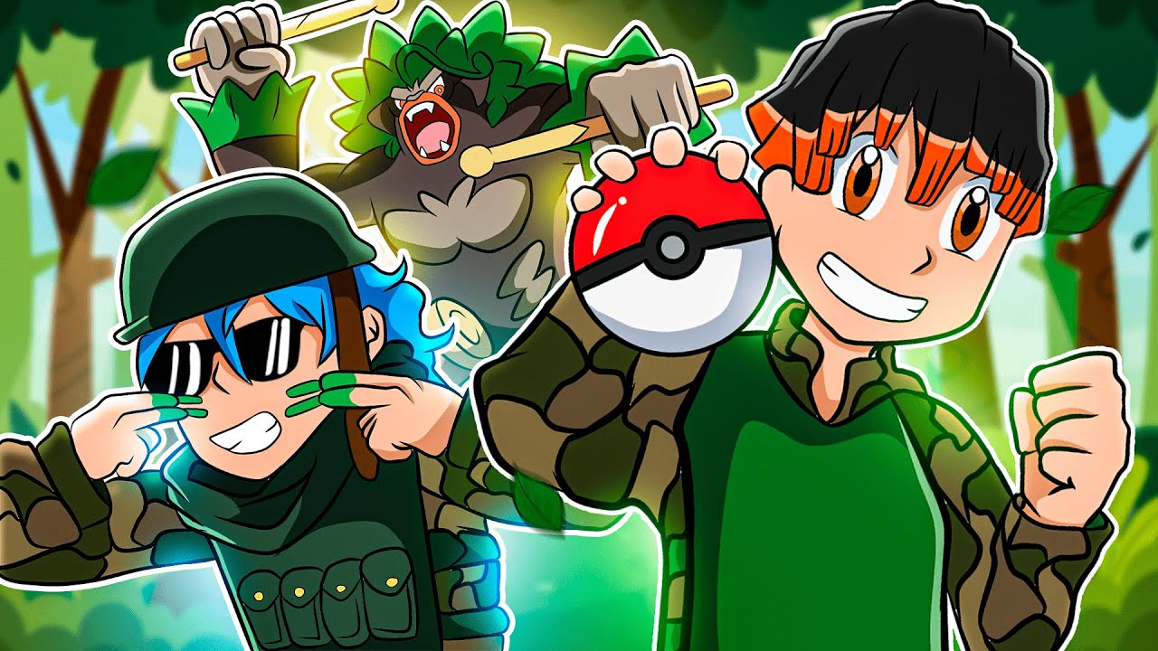 NOVA SÉRIE NO PIXELMON SELVAGEM COM YOUTUBERS - YouTube