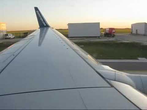 NE2614 09SEP08 PRG-AMS B73W OM-NGJ take-off RWY24 at PRG - YouTube