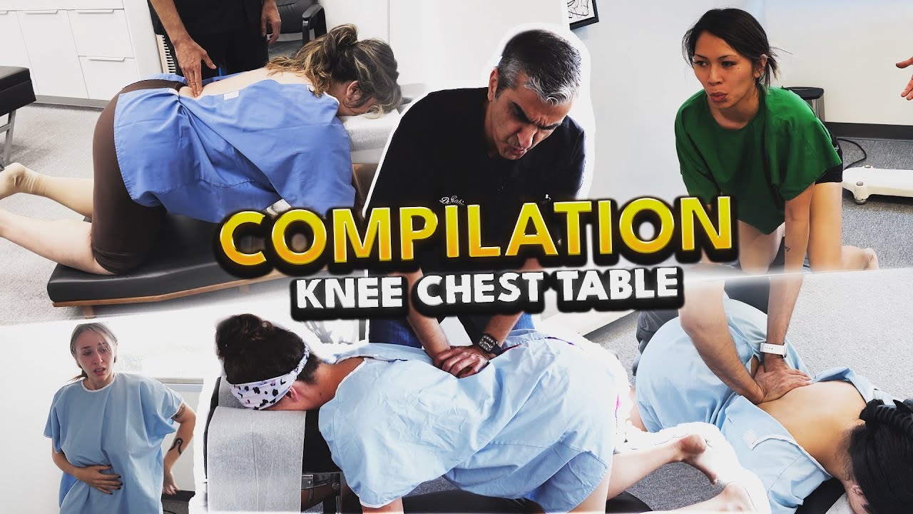 Best Gonstead Chiropractic Knee Chest Table Adjusting Compilation ⁠@DrRahim - YouTube