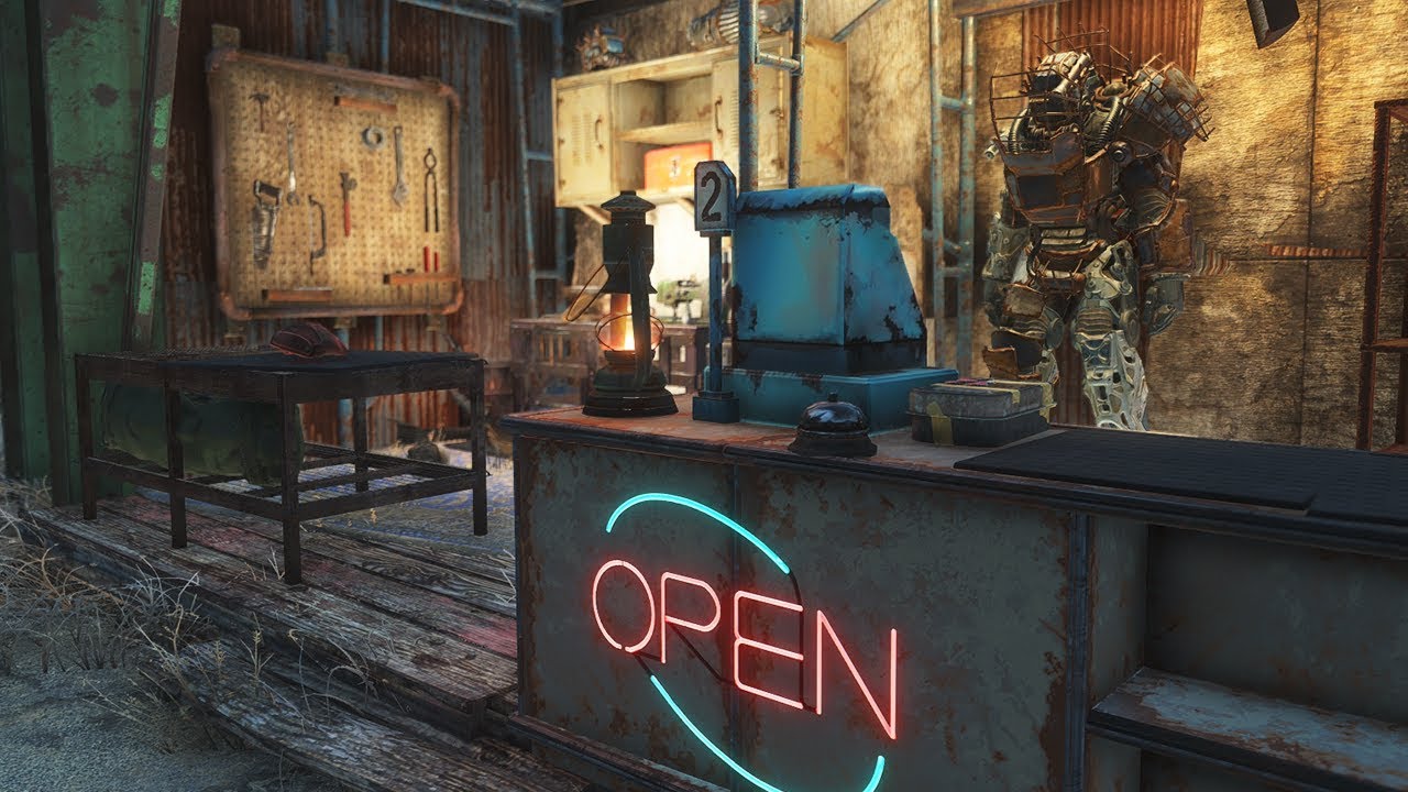 Fallout 4 | Raider Castle Market Place - YouTube