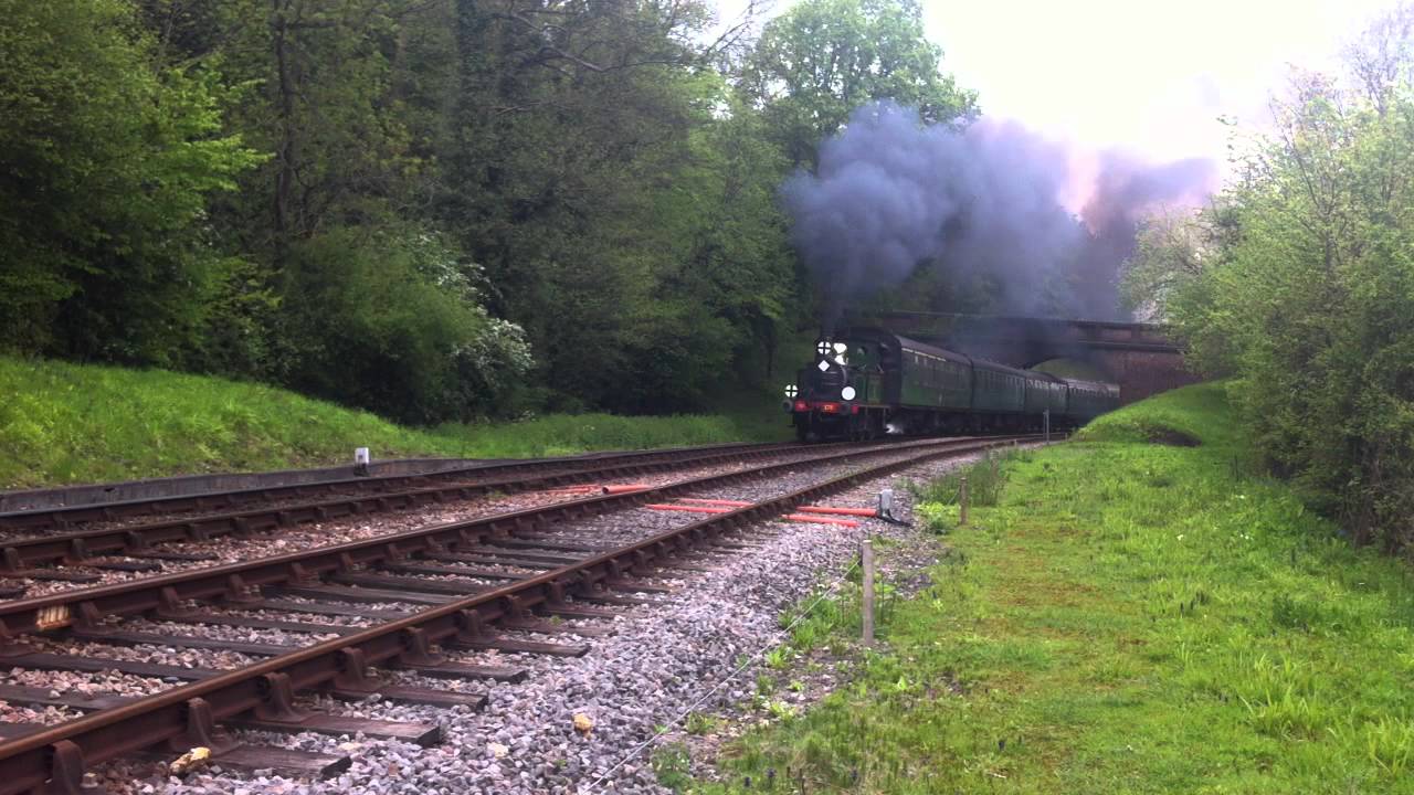 Bluebell Railway SECR P Class 178 & BR 4MT T 80151 - YouTube