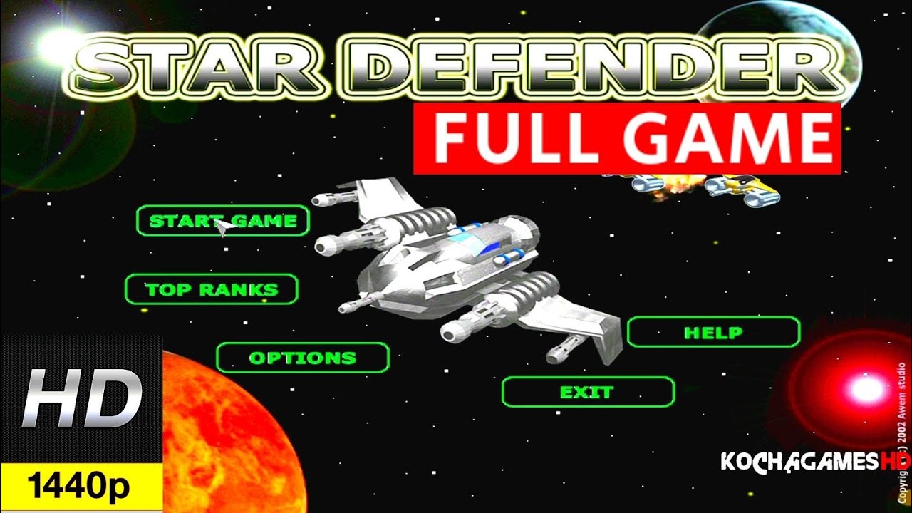 Star Defender 1 Full Gameplay Longplay All 100 Stages | Windows XP Game ...