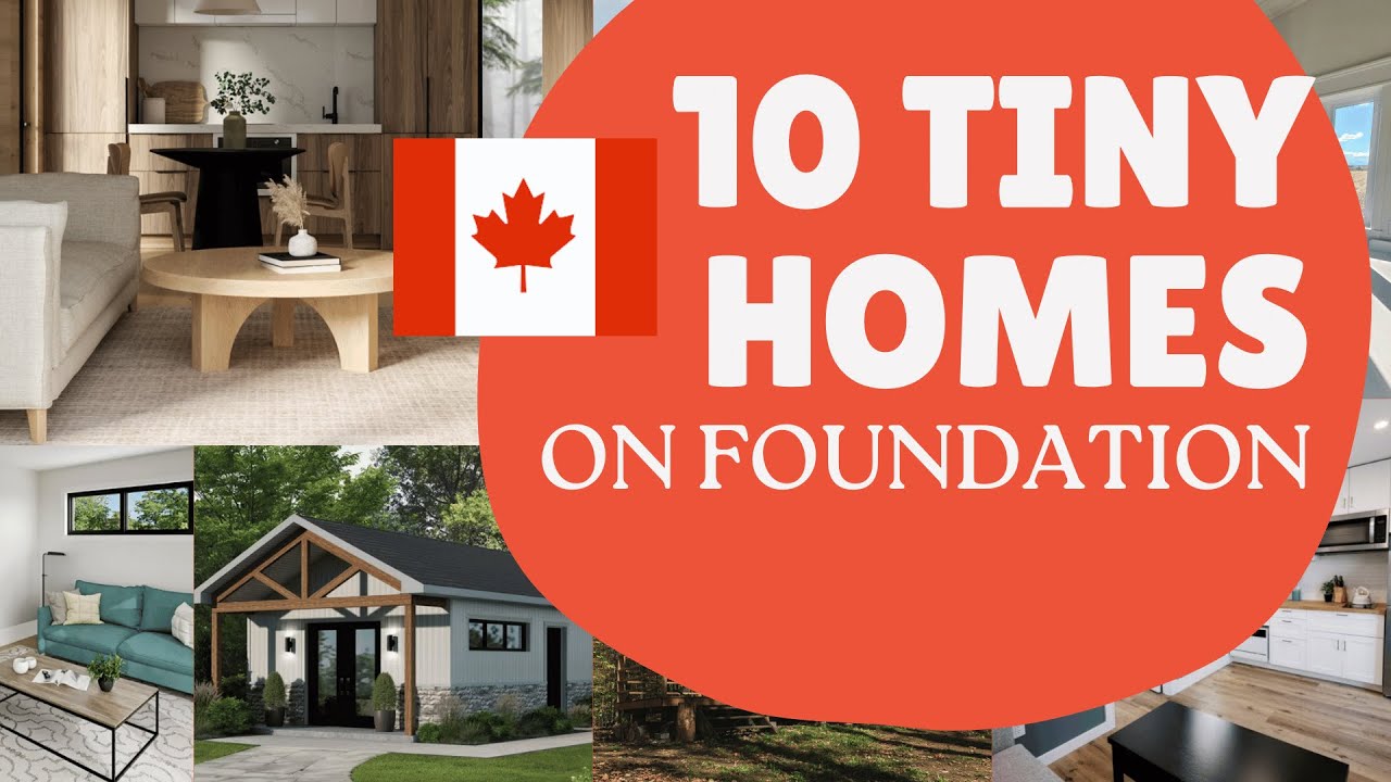 10 Tiny Houses on Foundations - ADUs - Floorplans of Canadian-built ...