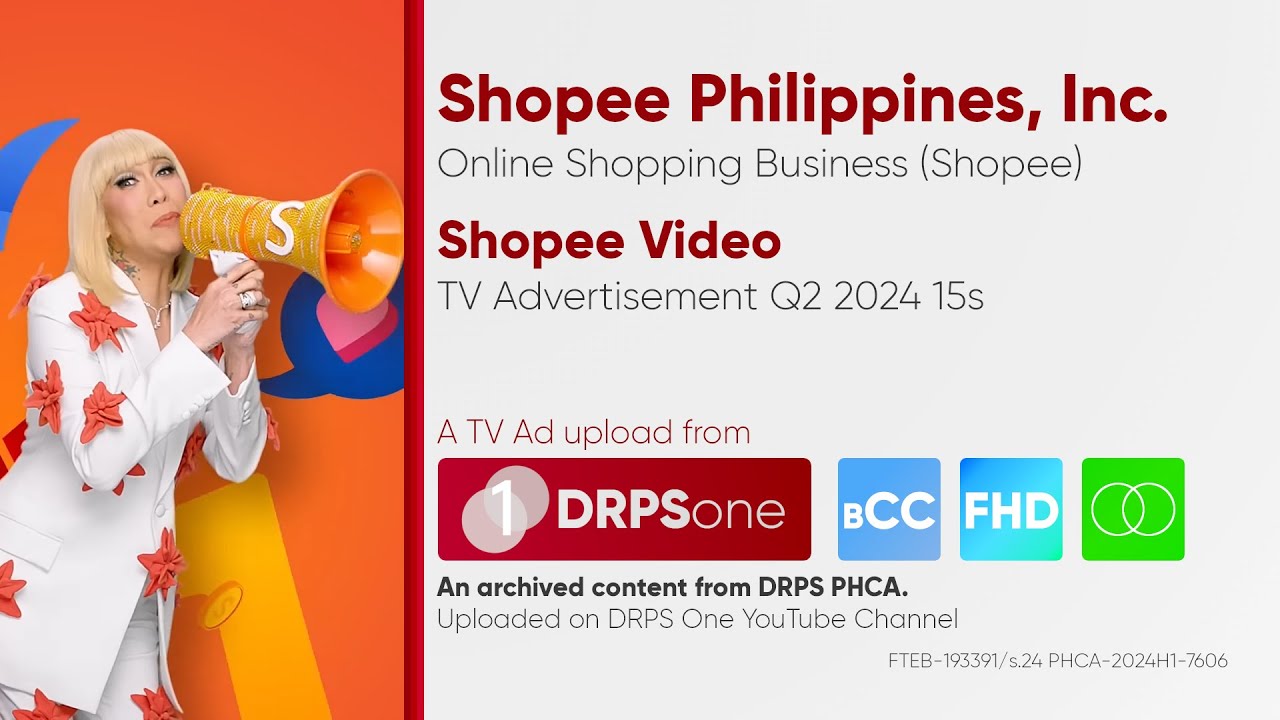 Shopee Video TV Ad Q2 2024 15s (Philippines) [BCC/HD/ST] - YouTube