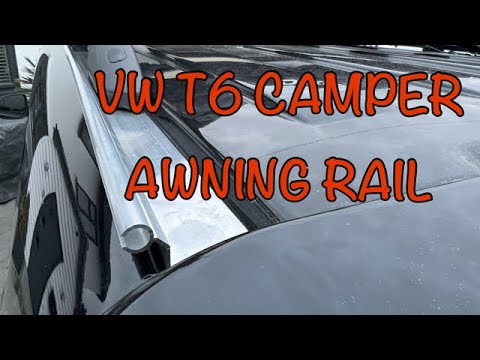 Awning Rail for my VW T6 Self Build Camper Van. - YouTube