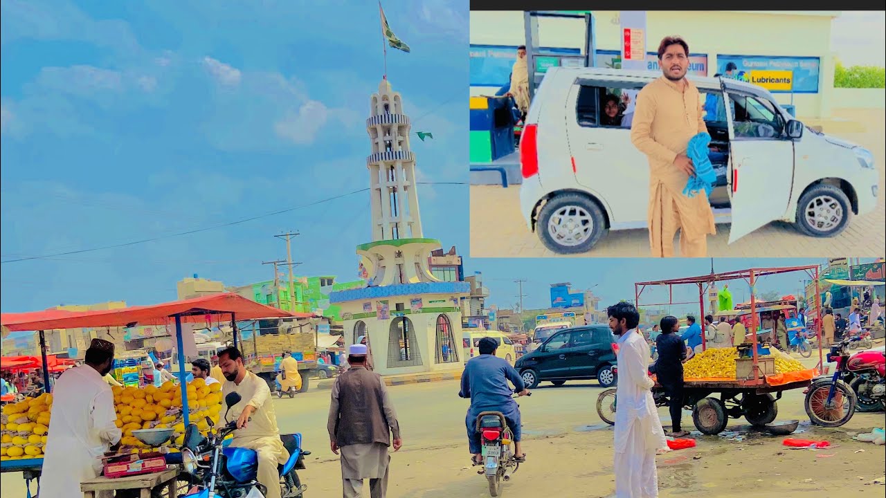 Pakistan ka dosra bada shar chowk azam ka manira Pakistan 🇵🇰 - YouTube