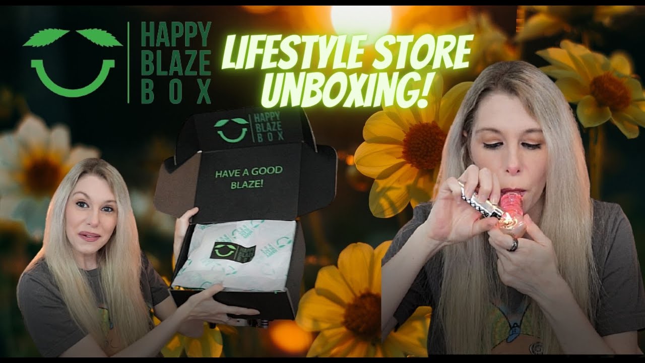 Happy Blaze Box lifestyle Unboxing | Hazy Hula Reviews - YouTube