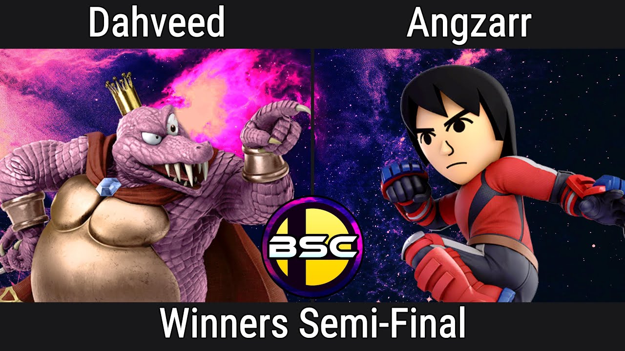 Dahveed (K. Rool) VS Angzarr (Mii Brawler) | A.R.CADE Series #84 ...