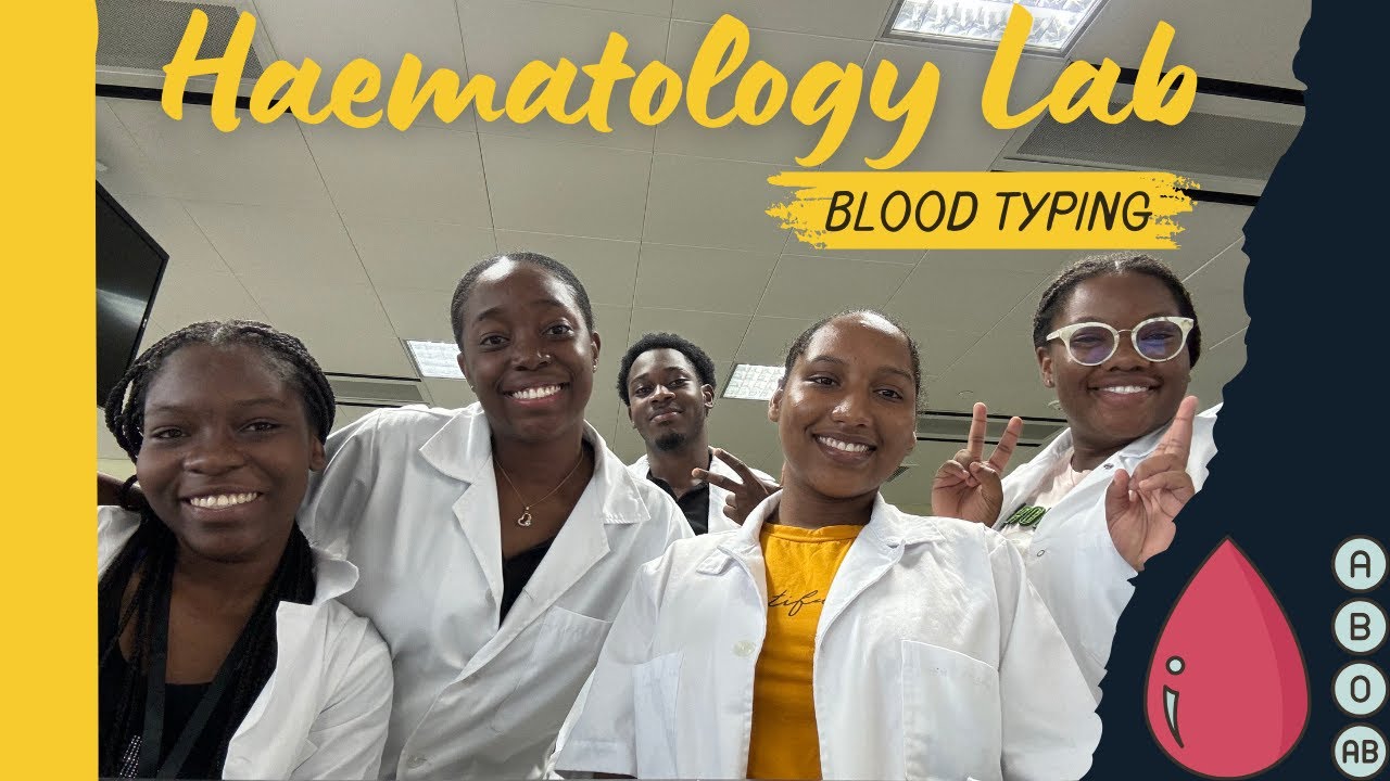 Let's go to the Haematology Lab | Finding out our blood types! - YouTube
