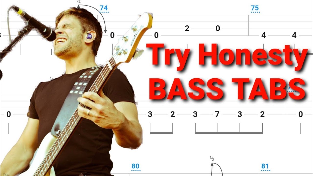 Billy Talent - Try Honesty BASS TABS | Tutorial | Lesson - YouTube