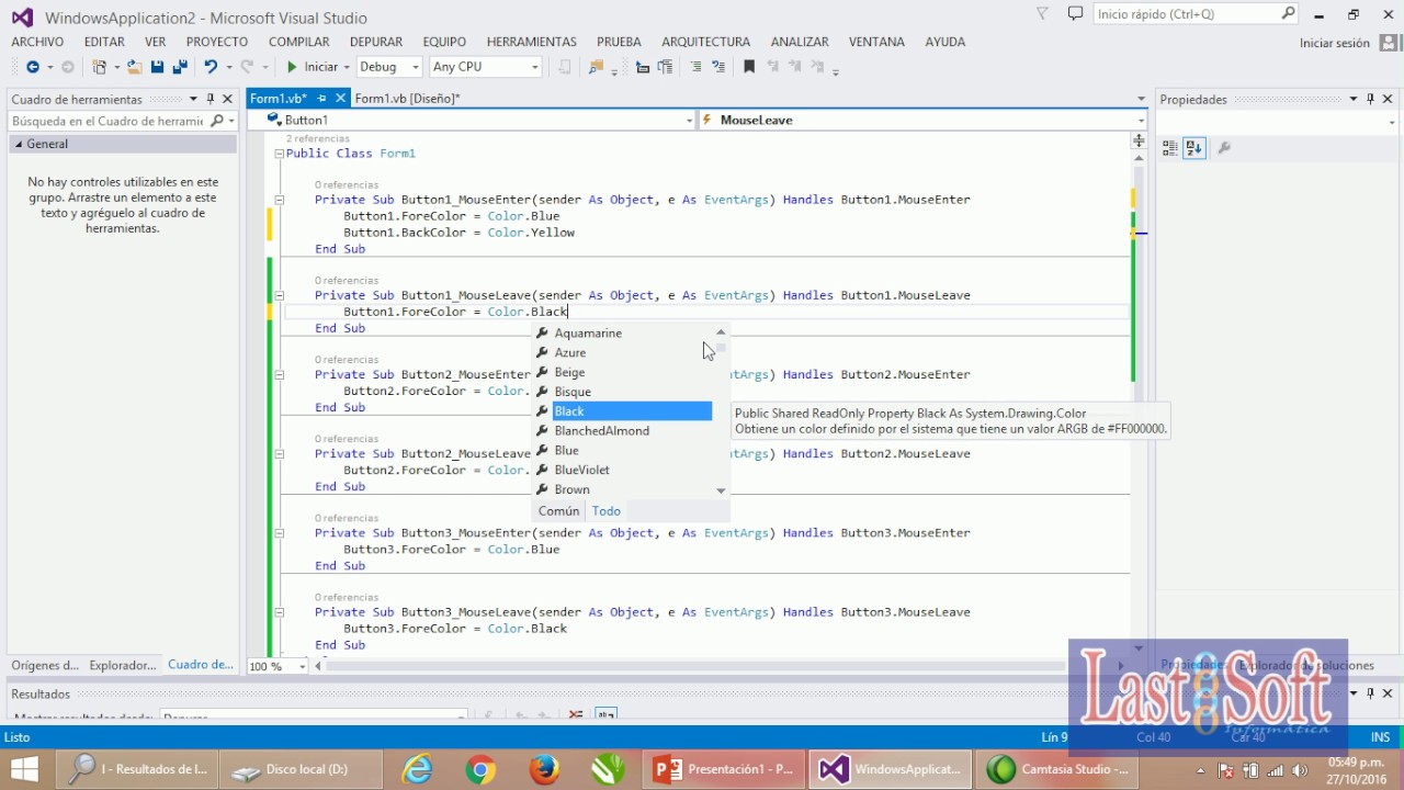 Crear botones dinamicos en visual Basic net - YouTube