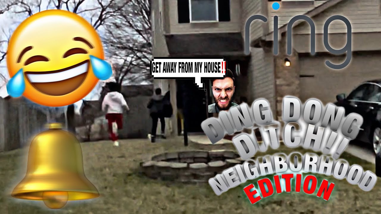 DING DONG DITCH PART 1 NEIGHBORHOOD EDITION (MUST WATCH😱) SOMETHING WAS ...