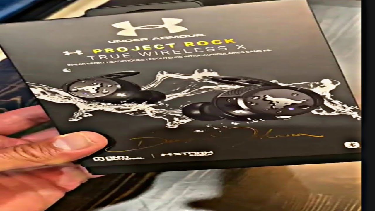 JBL TRUE WIRLESS EARBUDS | UNDER ARMOUR EDITION | PROJECT ROCK 2020 ...