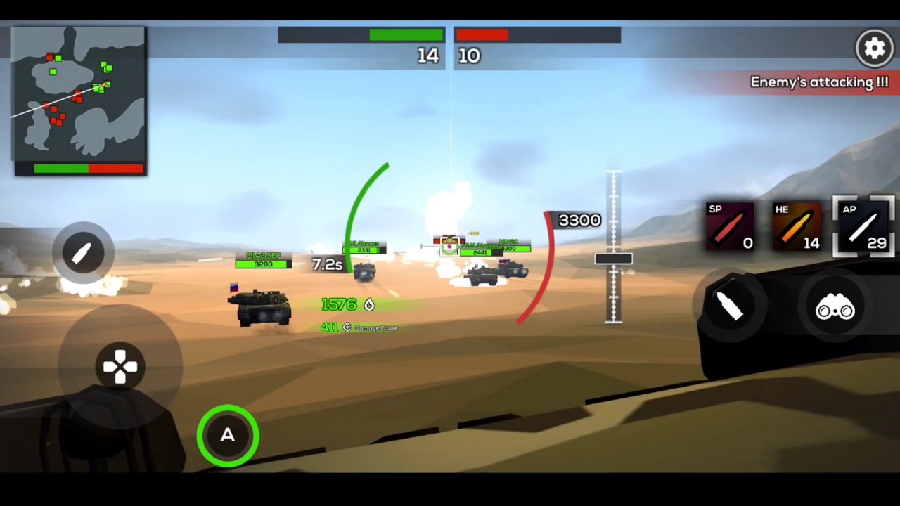 Poly Tank 2: World War 3😅 - YouTube