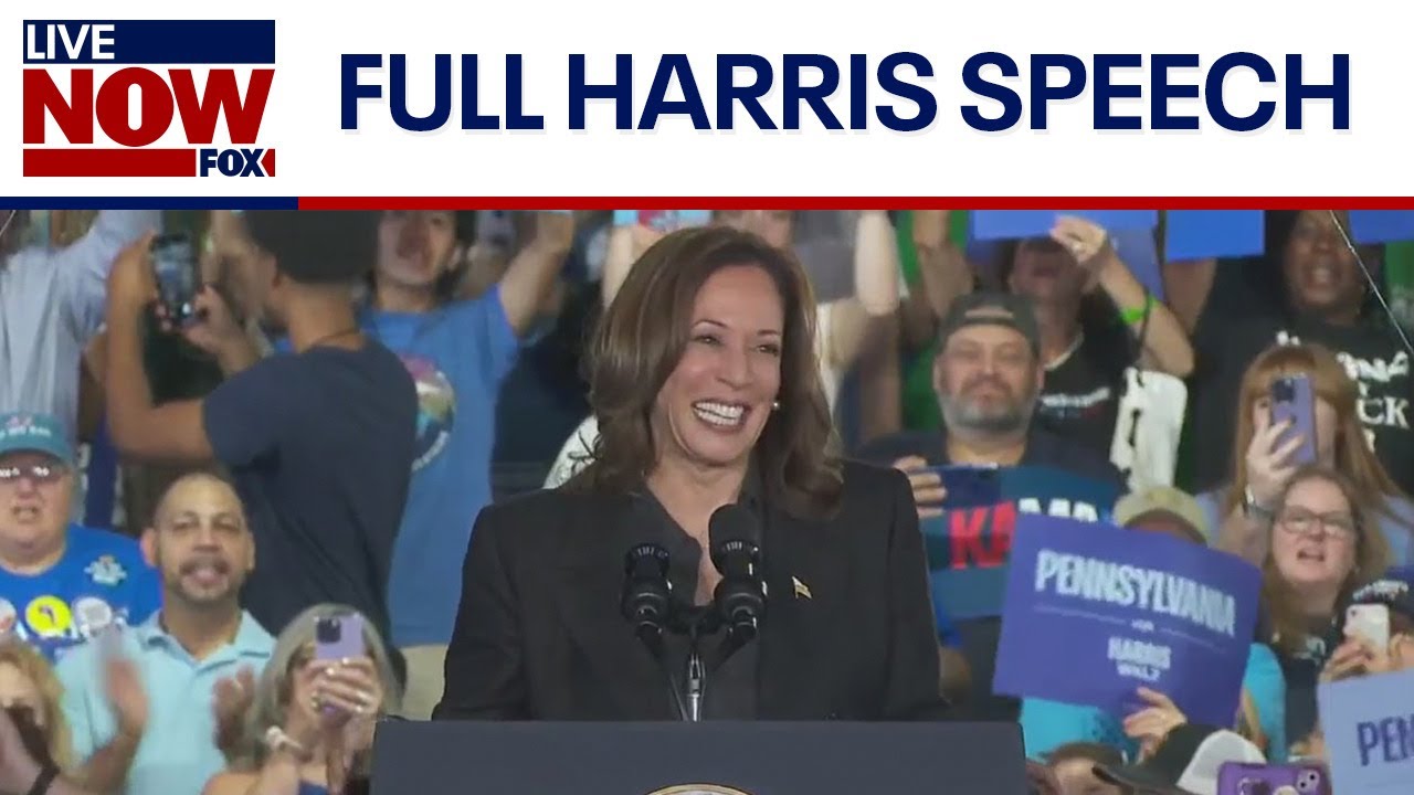 FULL SPEECH: Harris speaks at campaign rally in Pennsylvania | LiveNOW ...