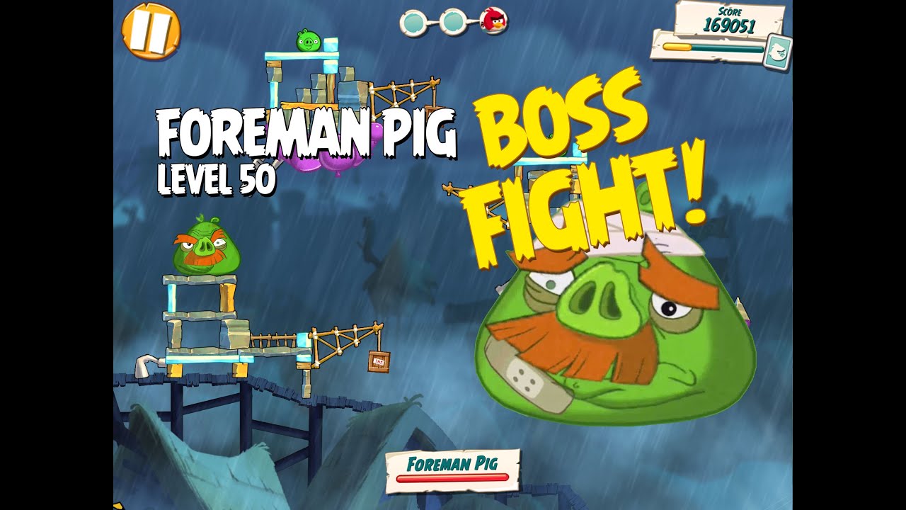 Angry Birds Toons Foreman Pig