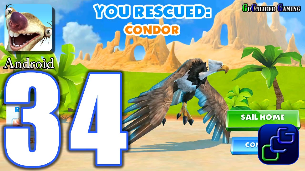 ICE AGE Adventures Android Walkthrough - Part 34 - Turquoise Waters ...