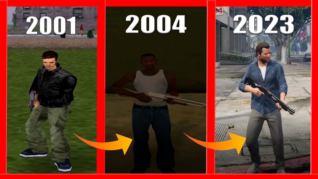 Evolution of Shotguns in GTA Games! (2001 - 2023) - YouTube