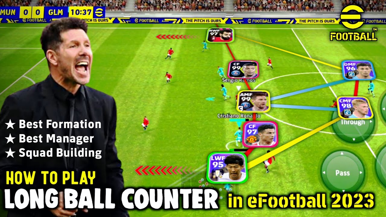 LONG BALL COUNTER Playstyle Guides Best Formation Manager