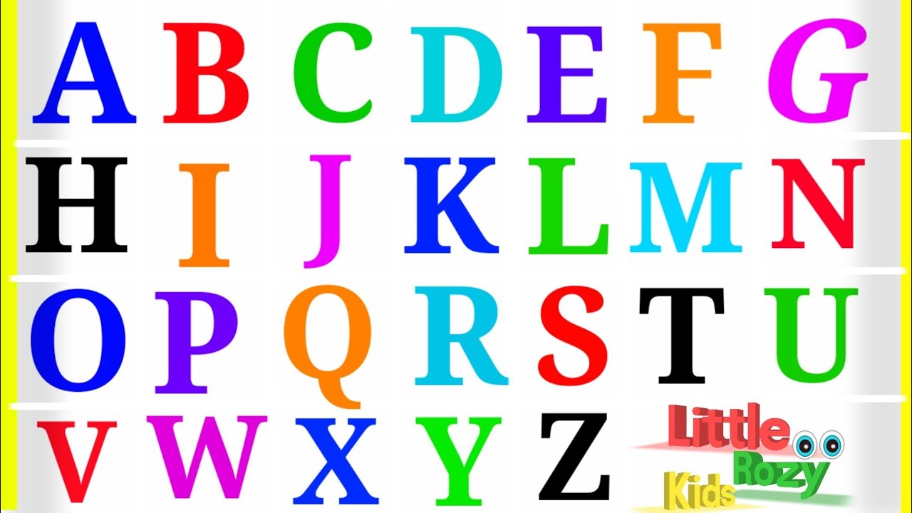 ABC Alphabet Song for kids and rhymes song, phonics songs for ...