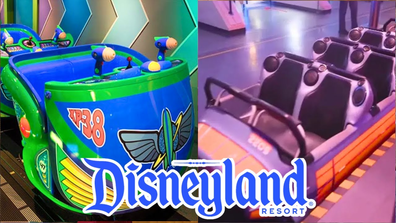 [4K] Finding Nemo, Space Mountain, Buzz Lightyear & More! - Rope ...