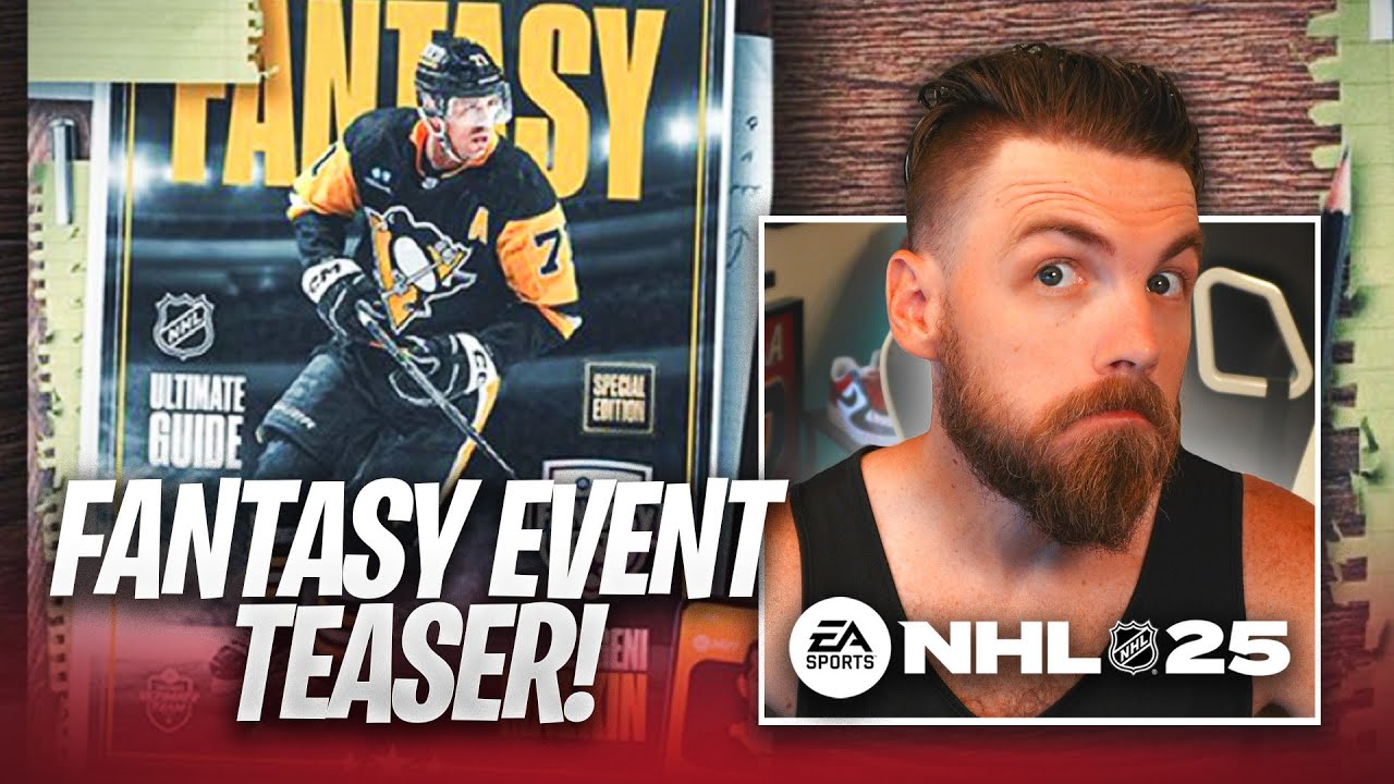 NHL 25 FANTASY EVENT TEASER! 1ST MSP CONFIRMED! - YouTube
