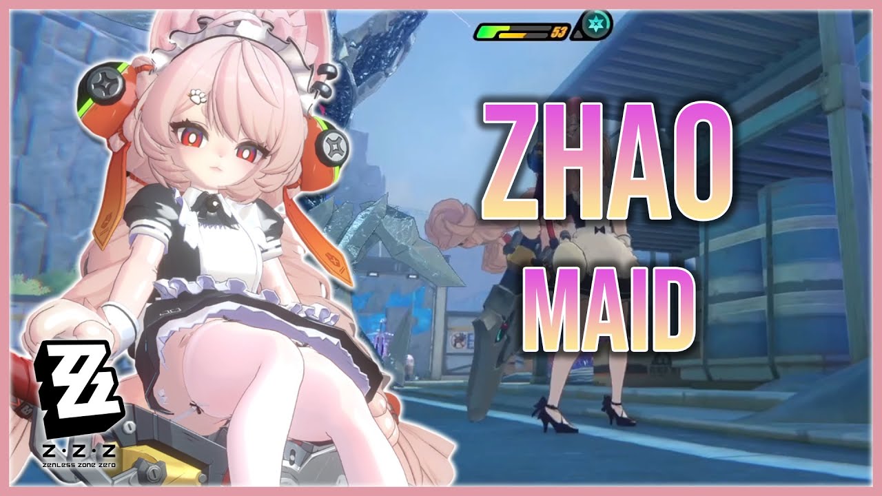 Zhao - Maid (Skin Mod) | ZZZ Gameplay - YouTube