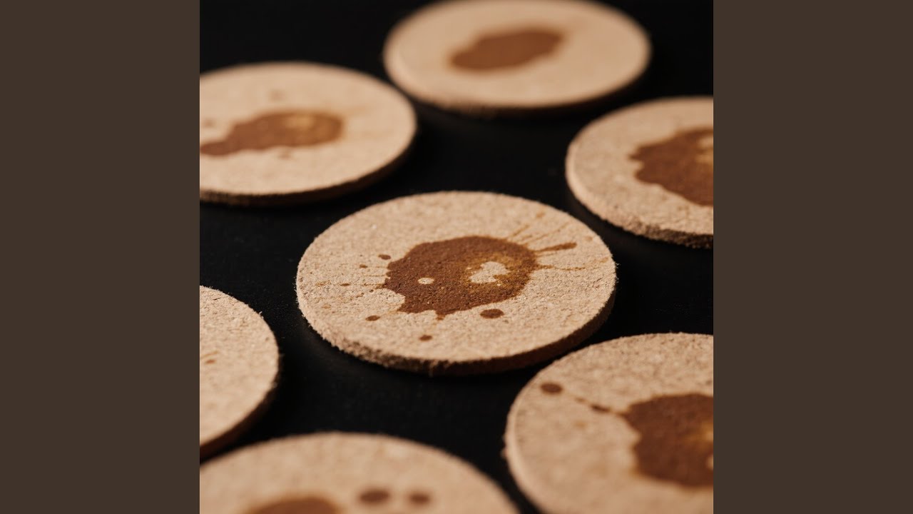 Coffee stains on every coaster - YouTube