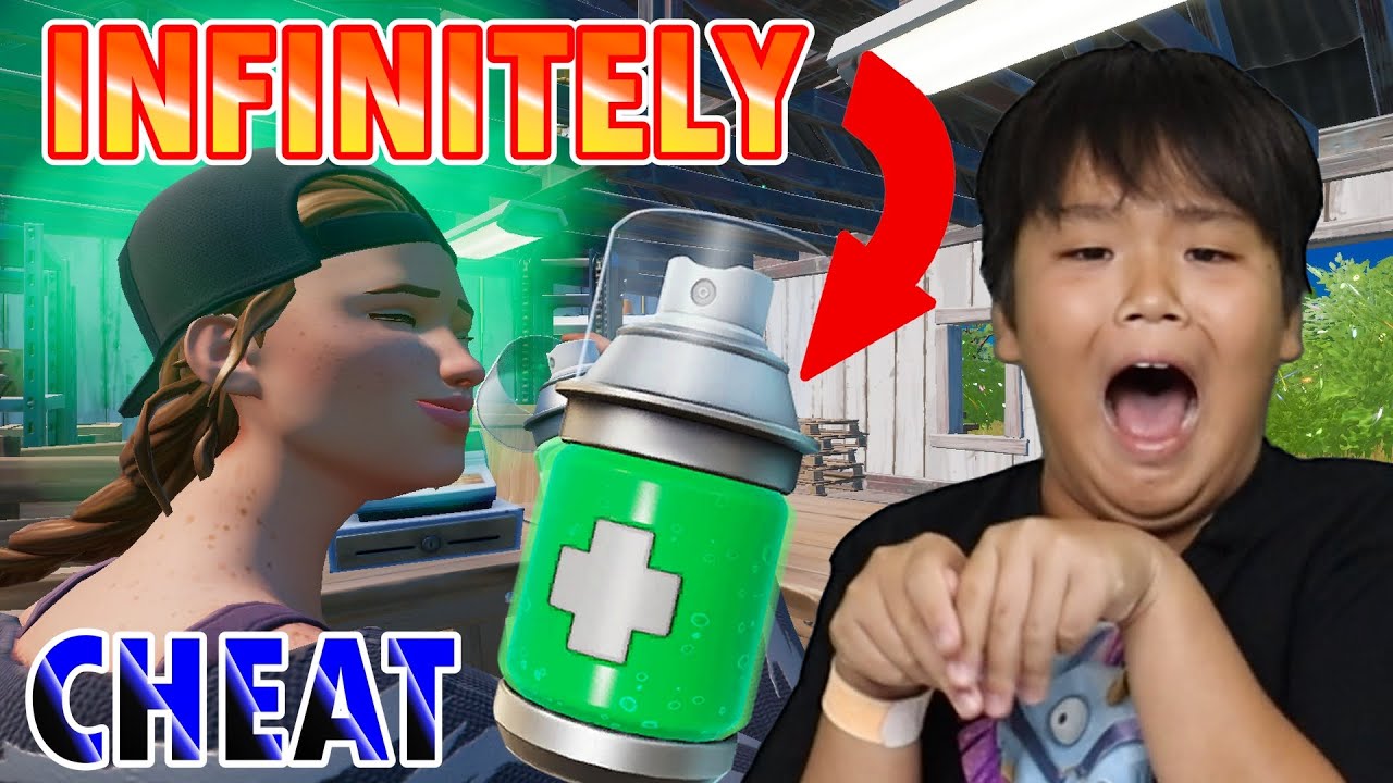 [ Fortnite ] How to Use Unlimited Med Mist Spray / Chapter 3 Gameplay ...