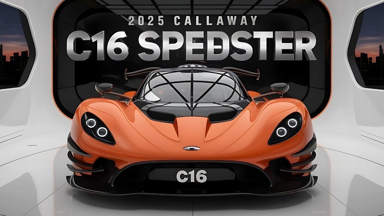 NEW 2025 Callaway C16 Speedster American Muscle Unveiled - FIRST LOOK ...