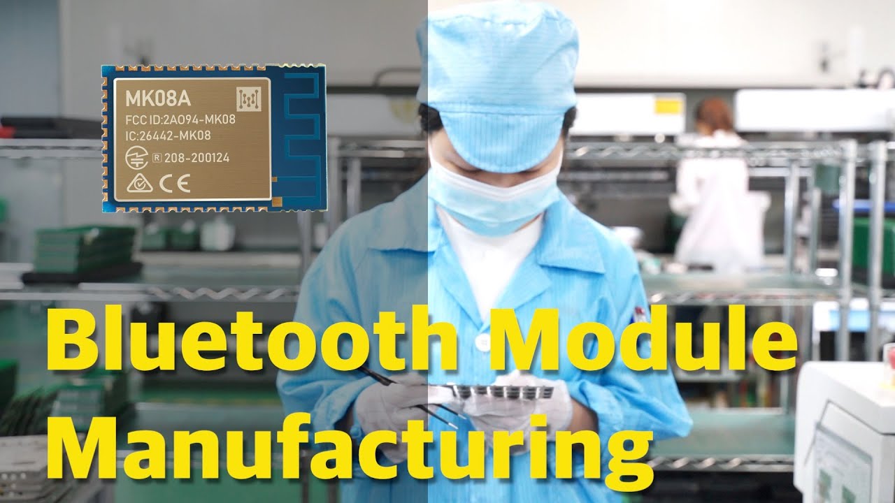 How Bluetooth Module is Produced in Factory - YouTube