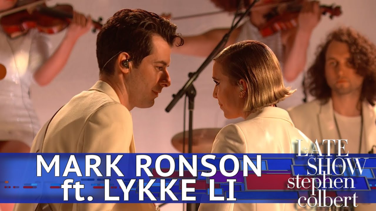 Mark Ronson Performs 'Late Night Feelings' ft. Lykke Li - YouTube