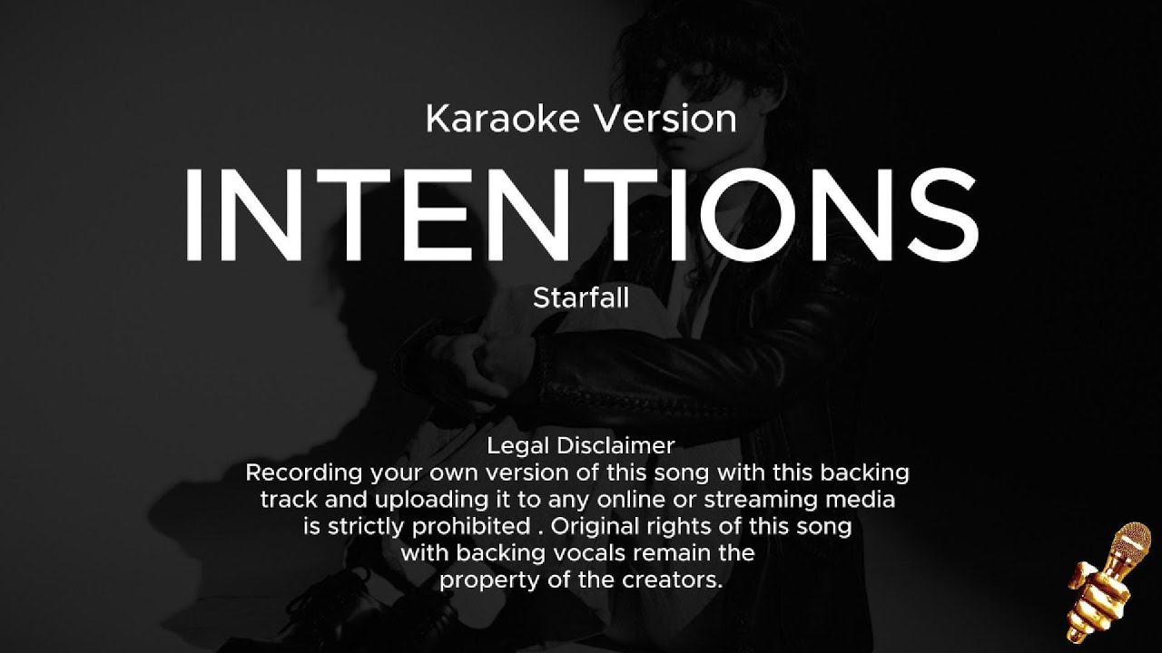 Starfall - intentions (Karaoke Version) - YouTube