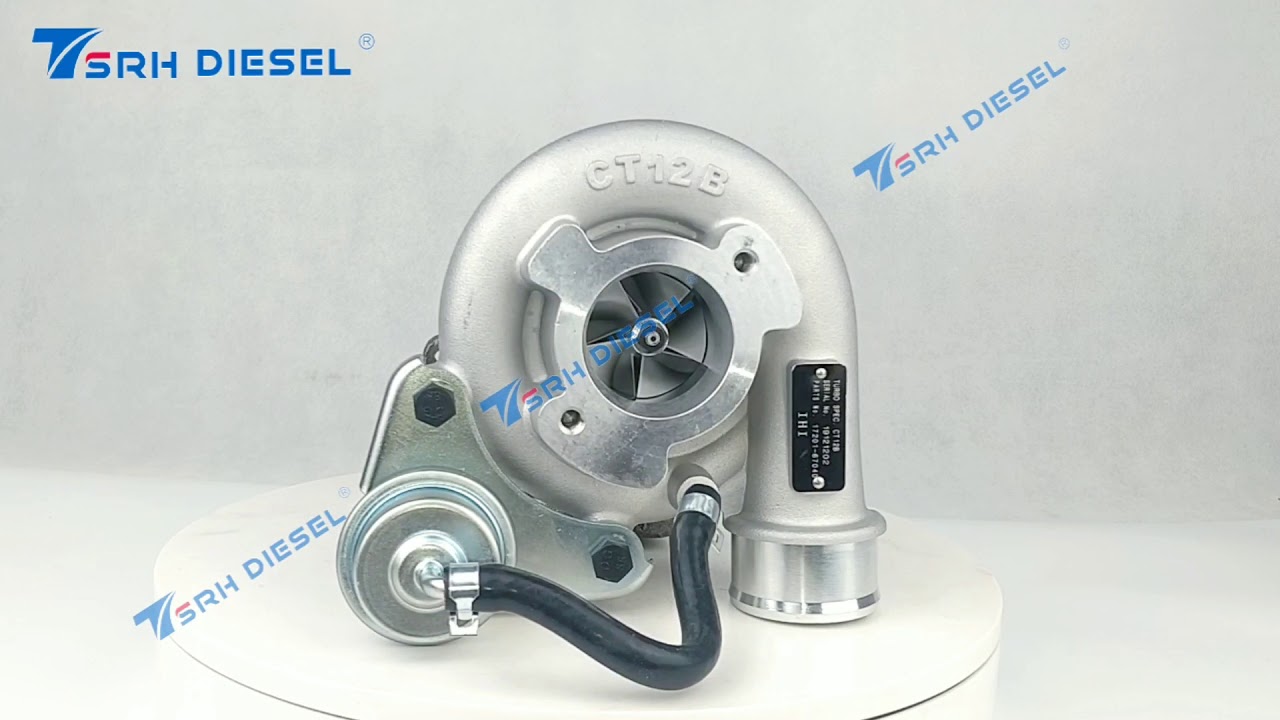 Турбина CT12 Toyota 1KZ-T 17201-67010, 17201-67040 - YouTube