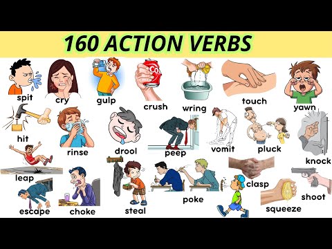 160 Powerful Action Verbs in English | Boost Your Vocabulary Fast | WORD BLOOM ENGLISH